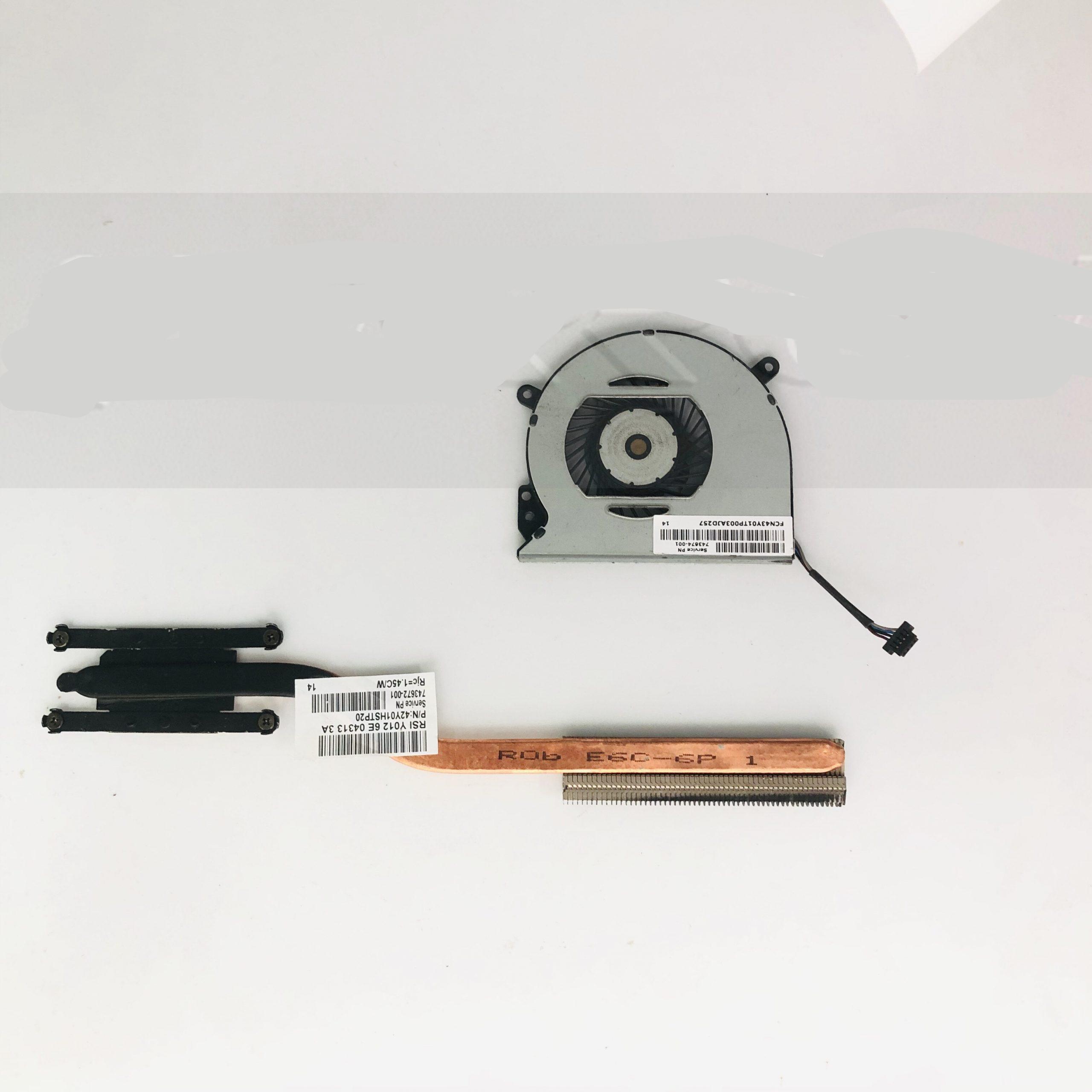 HP Chromebook 14-Q 743672-001 743674-001 Heatsink Fan | Laptopfrog