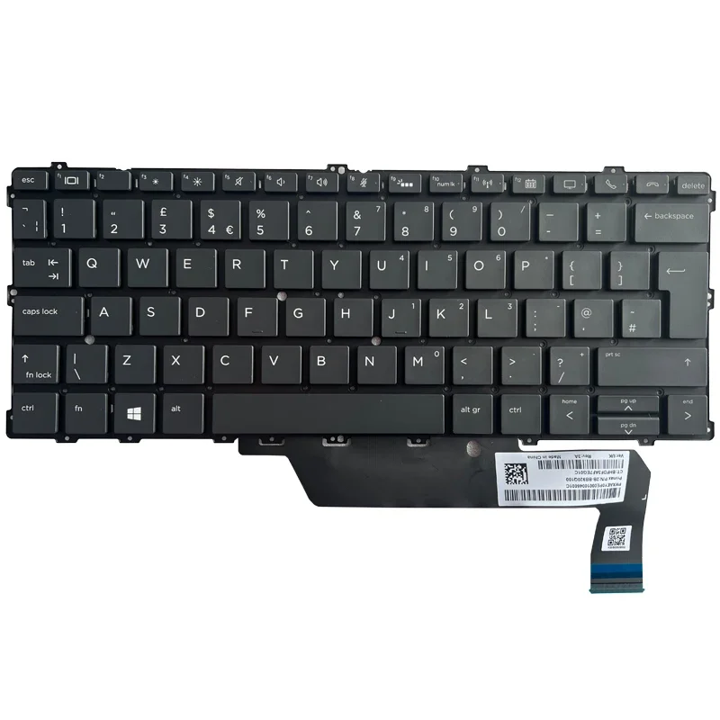 HP EliteBook x360 1030 G2 1030 G3 UK Keyboard Backlit | Laptopfrog